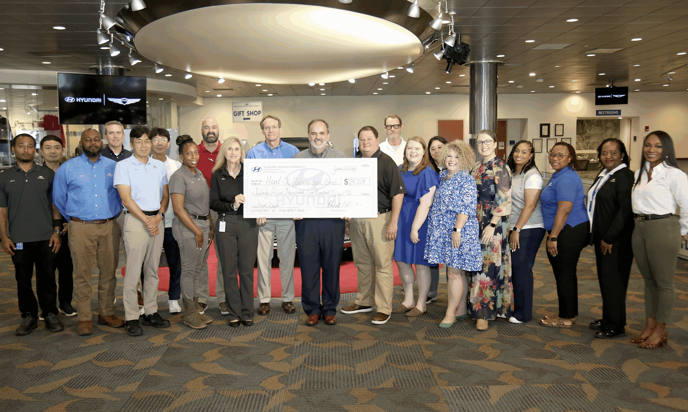 Hyundai Motor Manufacturing Alabama and Its Team Members Donate to the ...
