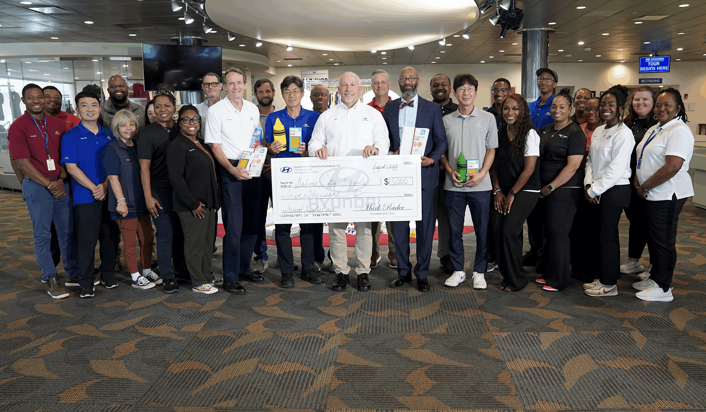 Hyundai Motor Manufacturing Alabama Team Members Donate Supplies and ...
